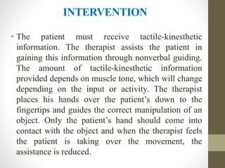 Affolter approach to treatment | PPTX