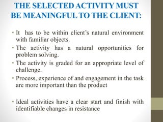 Affolter approach to treatment | PPTX