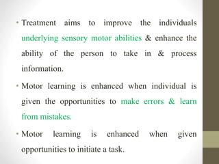 Affolter approach to treatment | PPTX