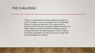 Affordable and clean energy and it’s future | PPTX