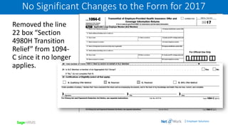 ACA: Where Does Employer Reporting Stand? | PPT
