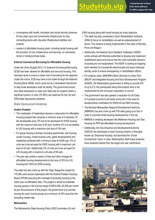 Affordable Housing In India | PDF