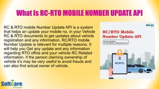 Affordable RTO Detail API Service Provider Company.pptx | Technology ...