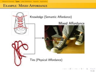 Affordances | PDF