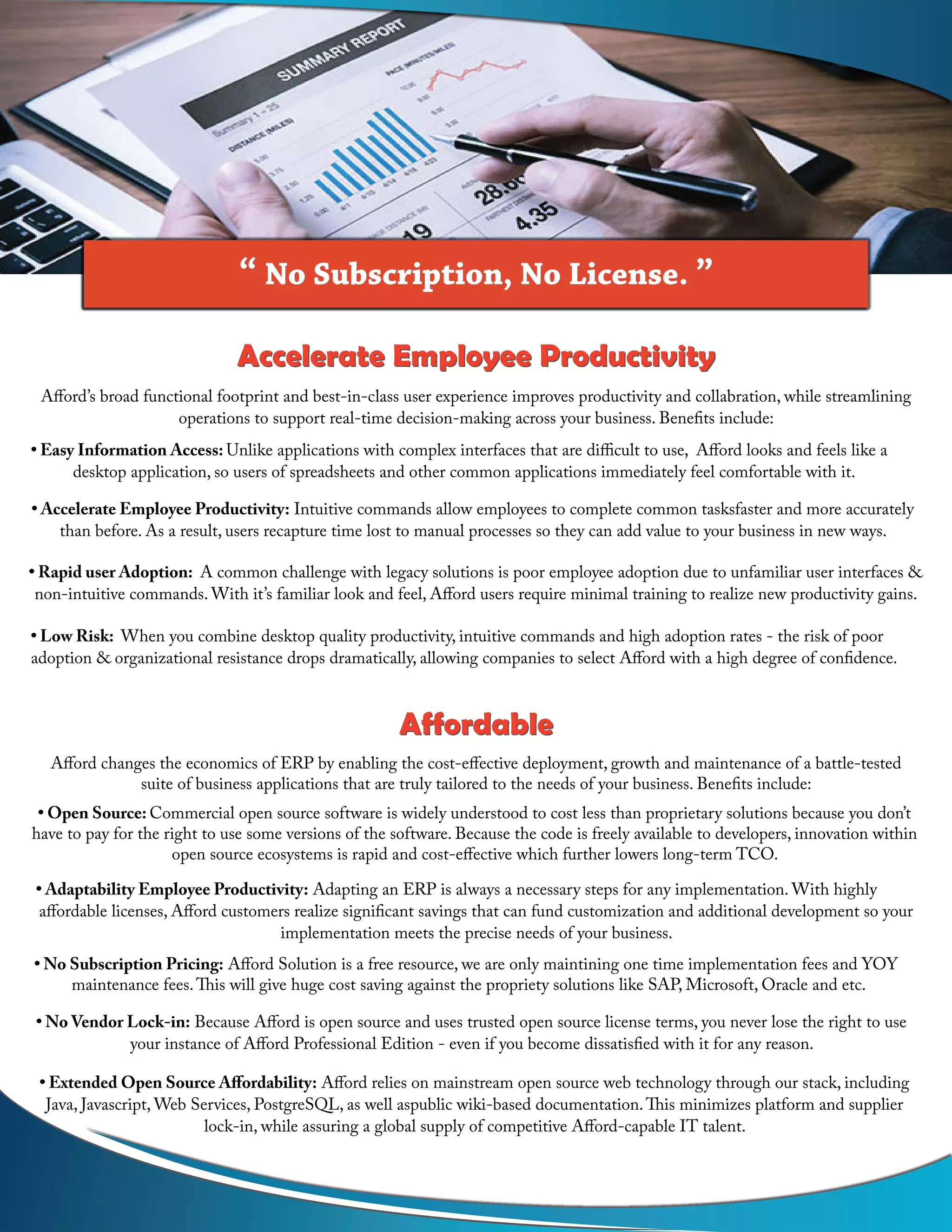 Afford erp brochure (2) | PDF