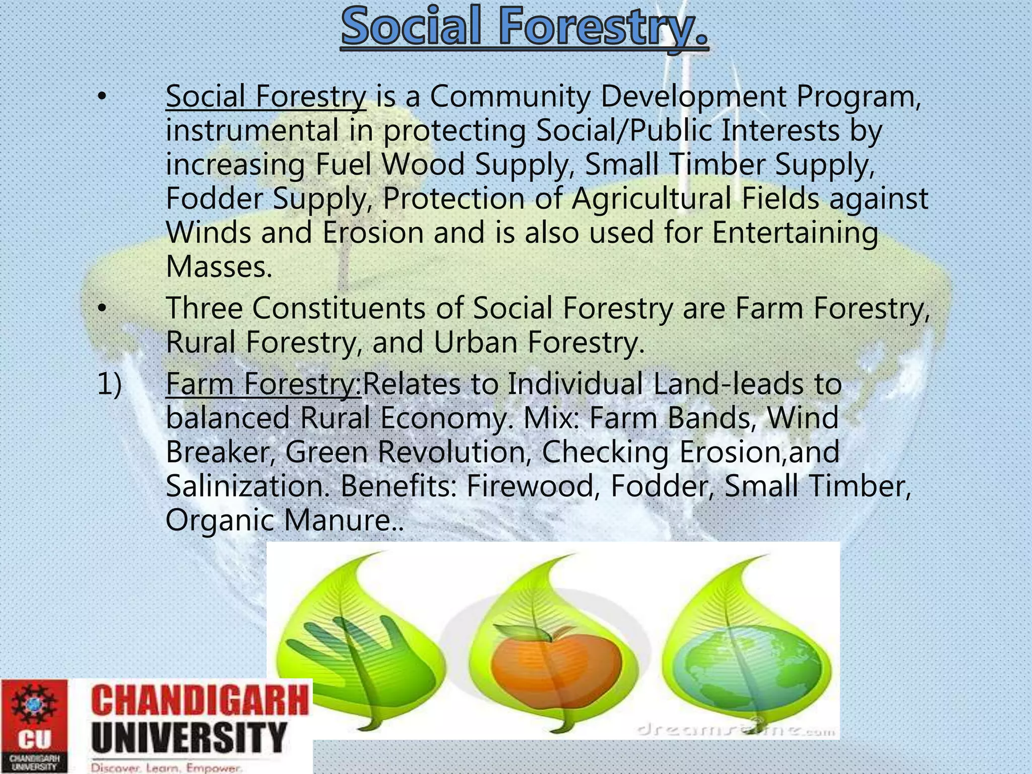Afforestation environmental issue | PPTX