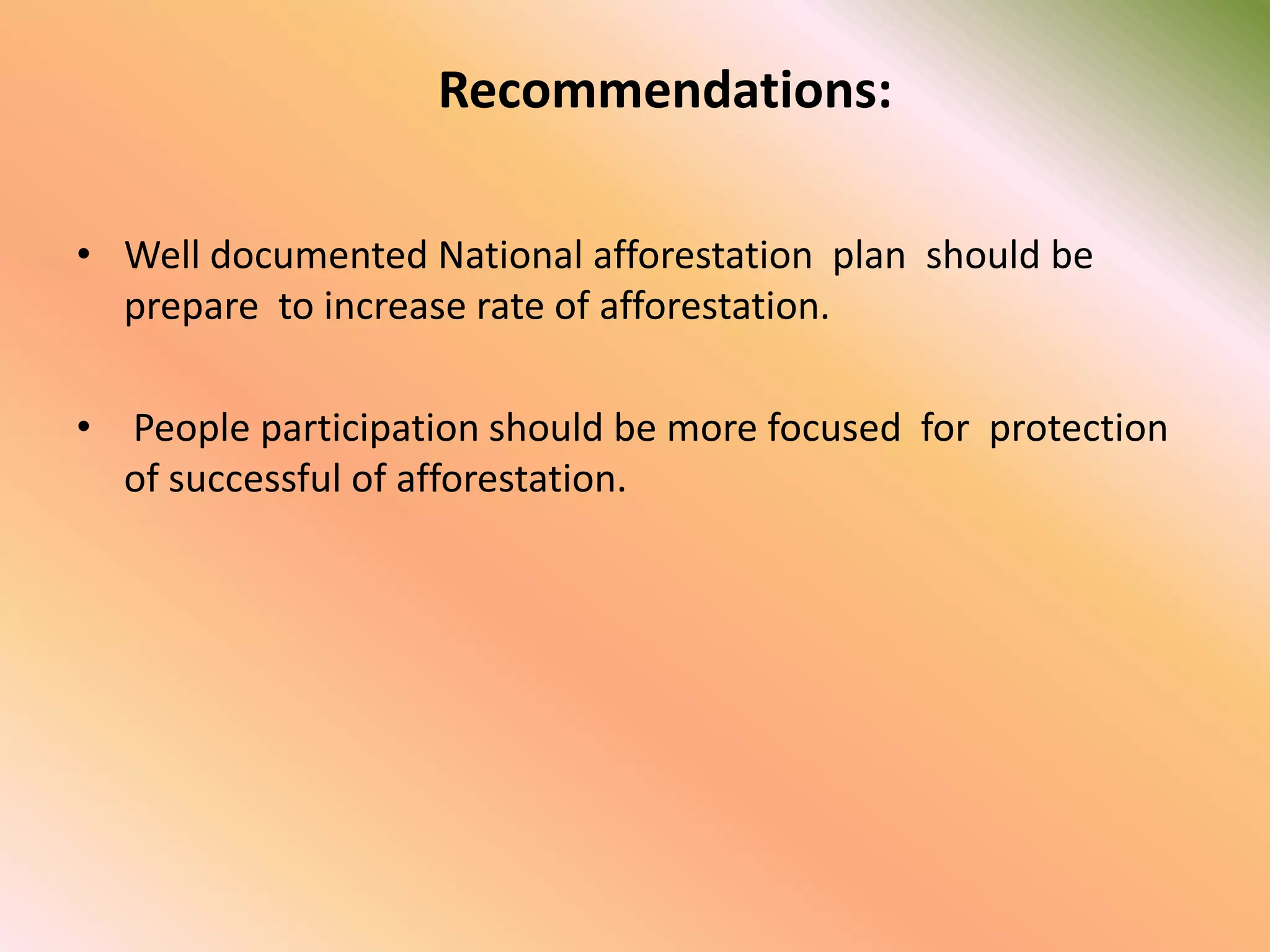 Afforestation on dry land bechan chaudhary | PPTX