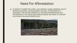 Afforestation techniques and its types.pptx