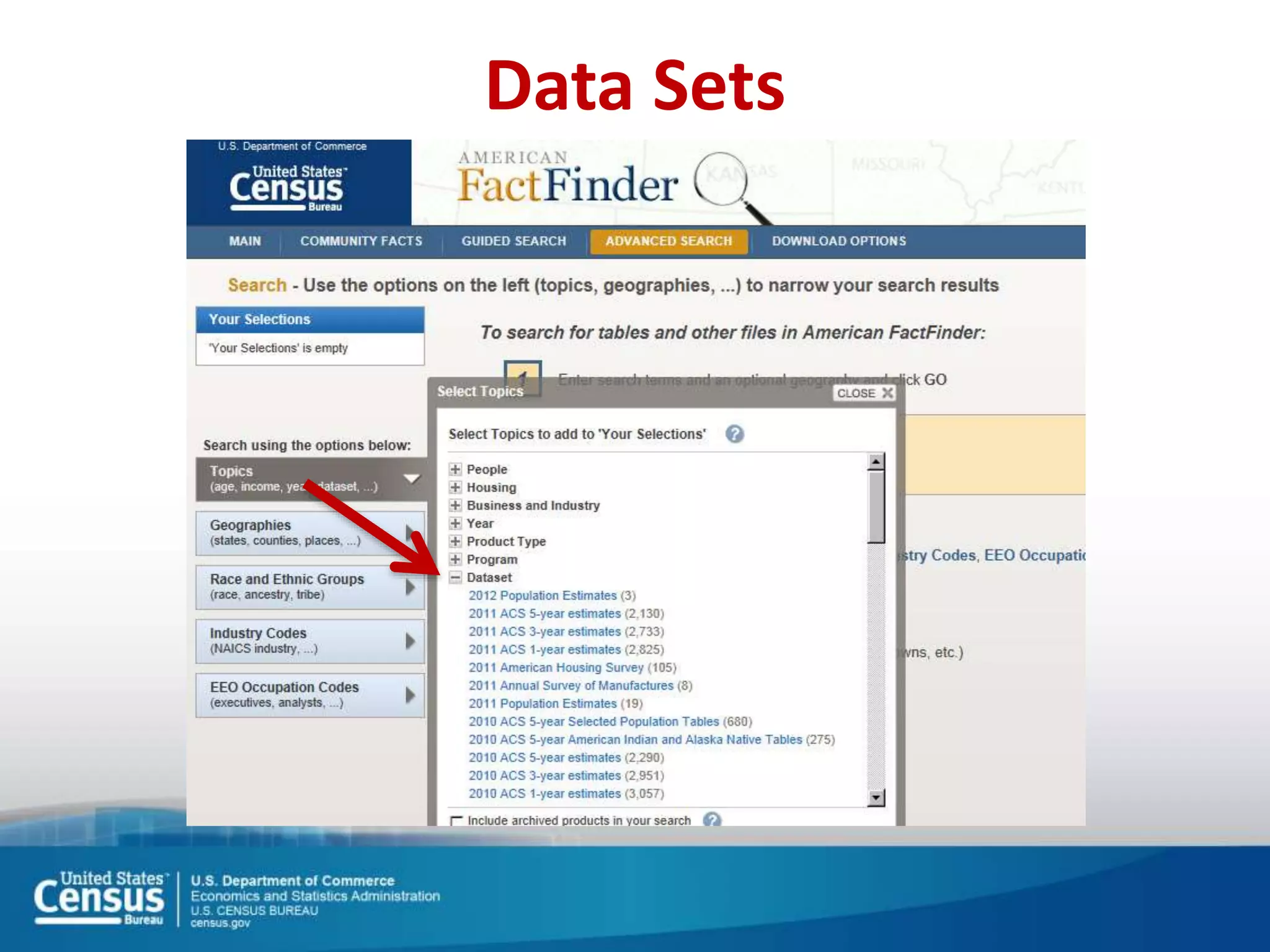 Using Census Data to Tell Your Story | PPT