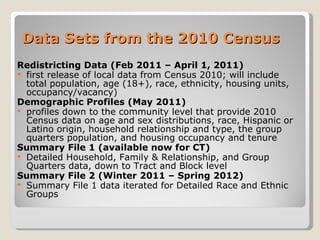 Locating Census 2010 Data using the NEW American FactFinder | PPT