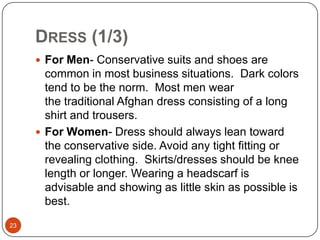 Afghan culture - Afghanistan culture | PPTX | Women\'s Clothing | Women ...