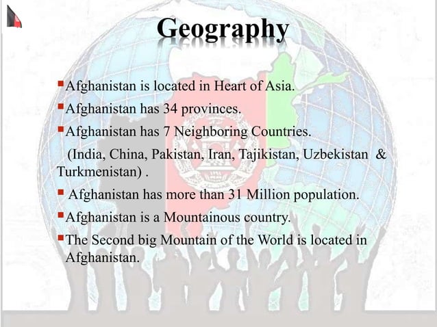 Presentation About Afghanistan By Zainudin Noori | PPTX