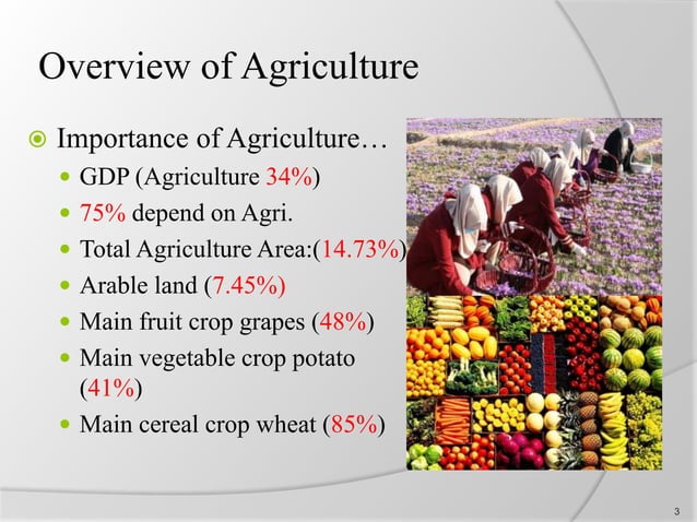 Afghanistan agriculture information | PPTX