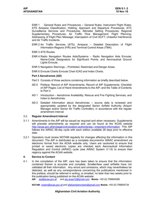 Afghanistan AIP general edition-84-01-feb-2018 | PDF