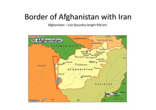 Afghanistan borders | PPT