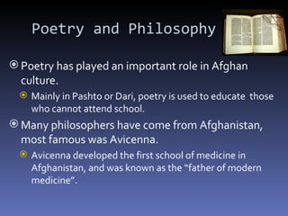Afghanistan culture | PPT