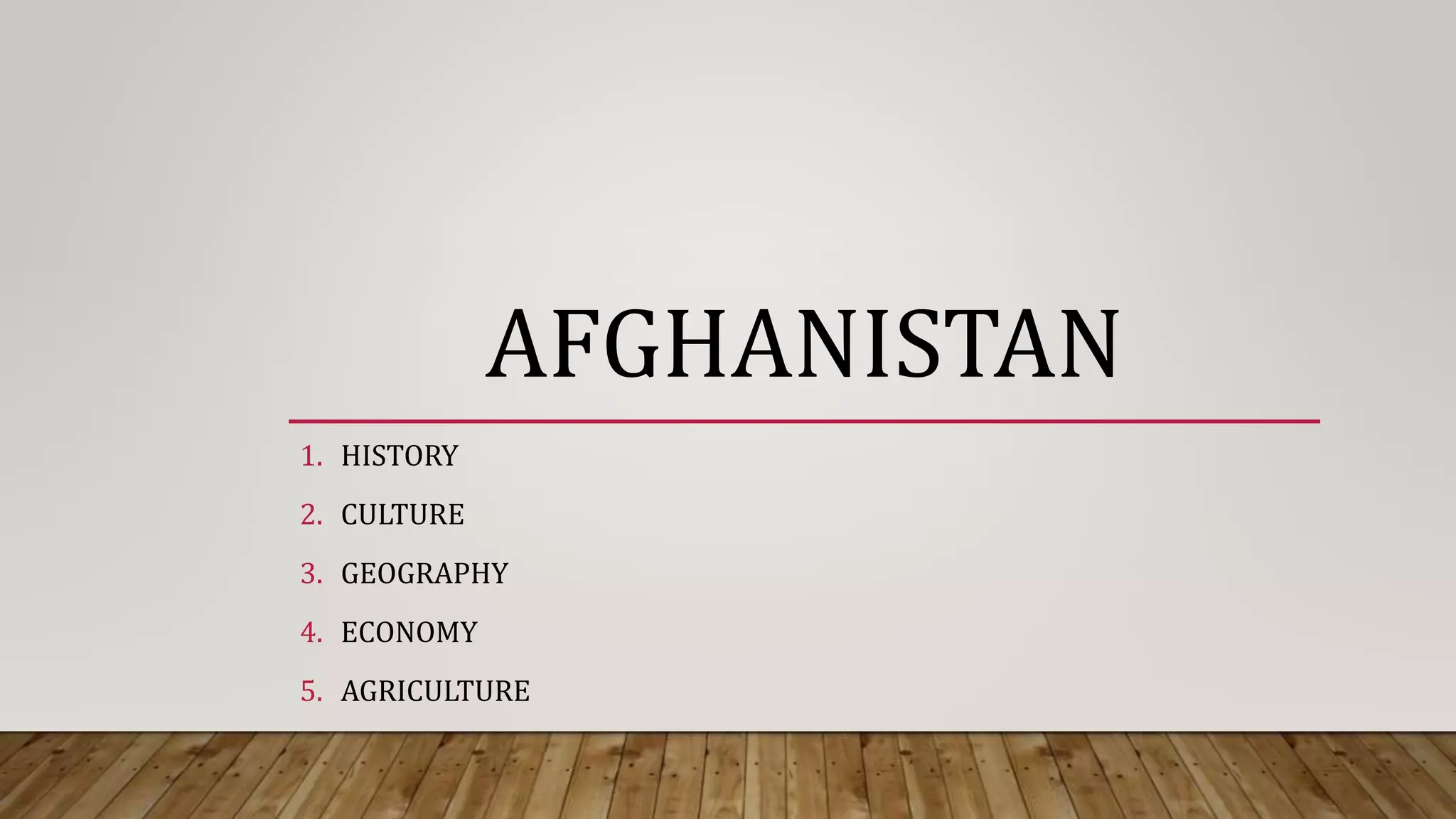 Afghanistan ppt | PPT