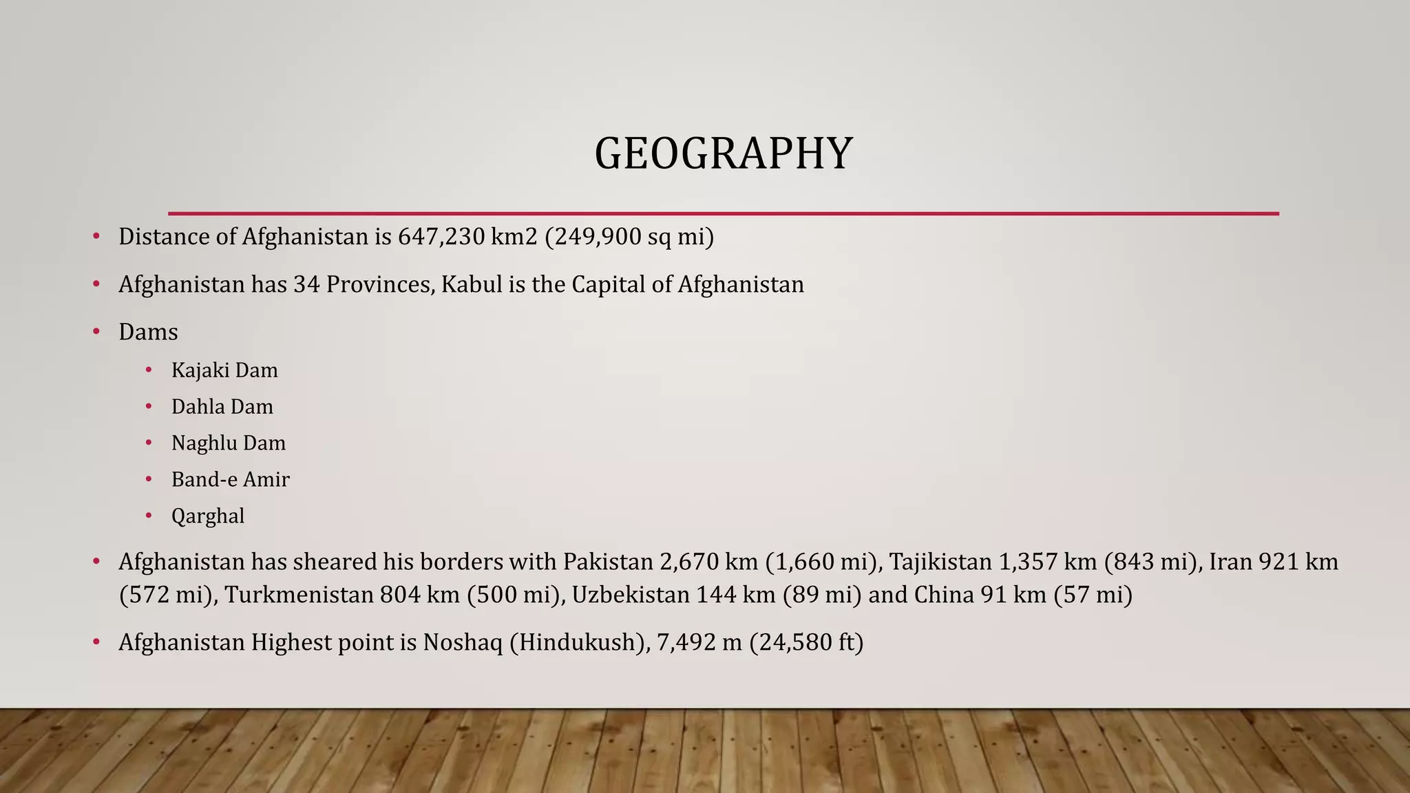 Afghanistan ppt | PPT