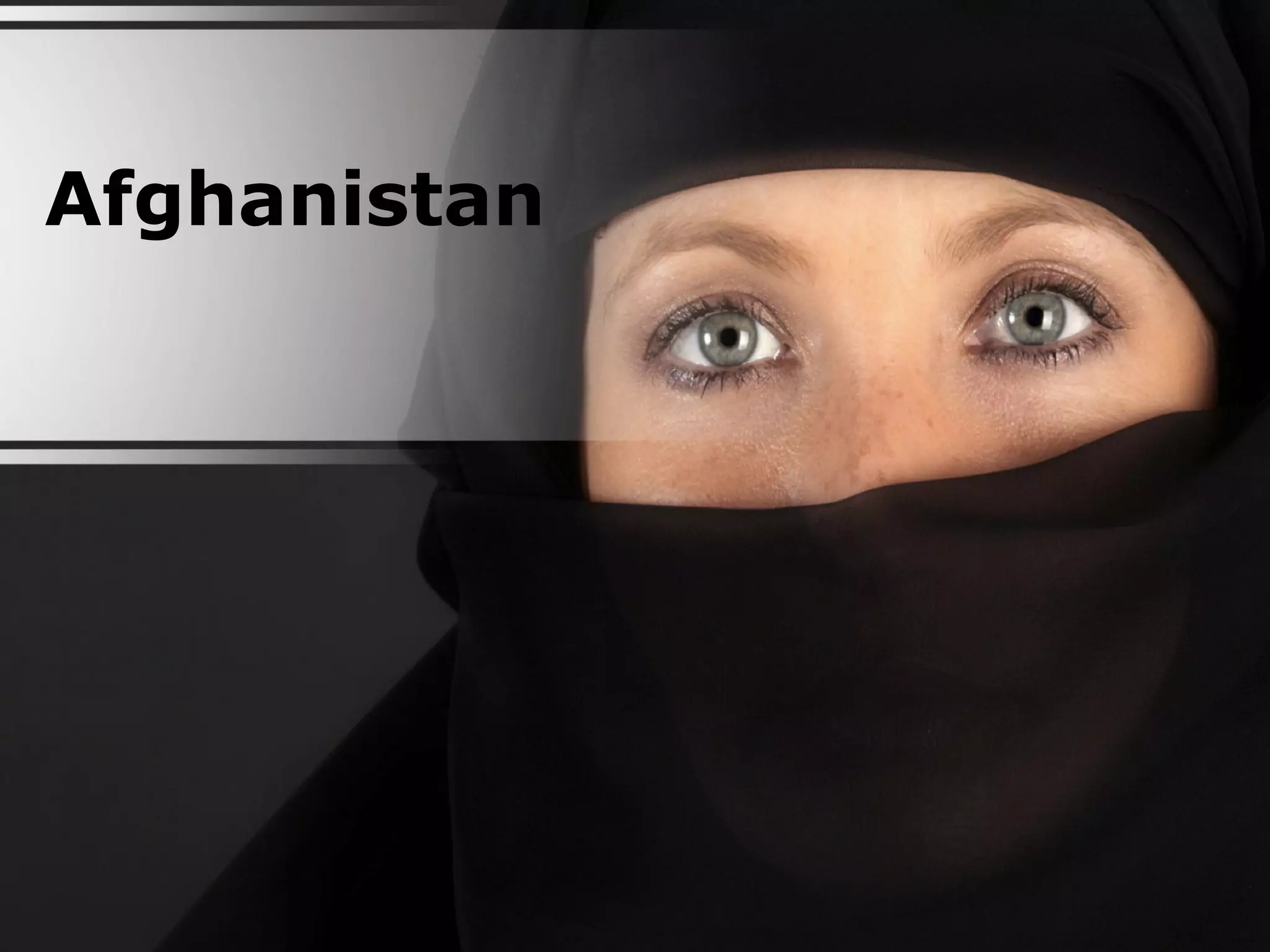 Afghanistan PowerPoint Content | PPT