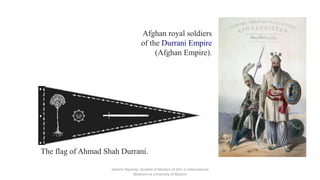 Afghan rulers and scholars | PPT