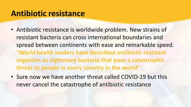 Rational use of antibiotics, part of our work & recommendations in ...