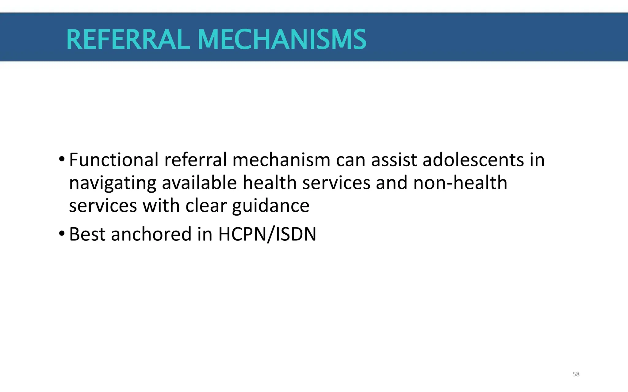 adolescent friendly health facilty strenghtening | PPTX