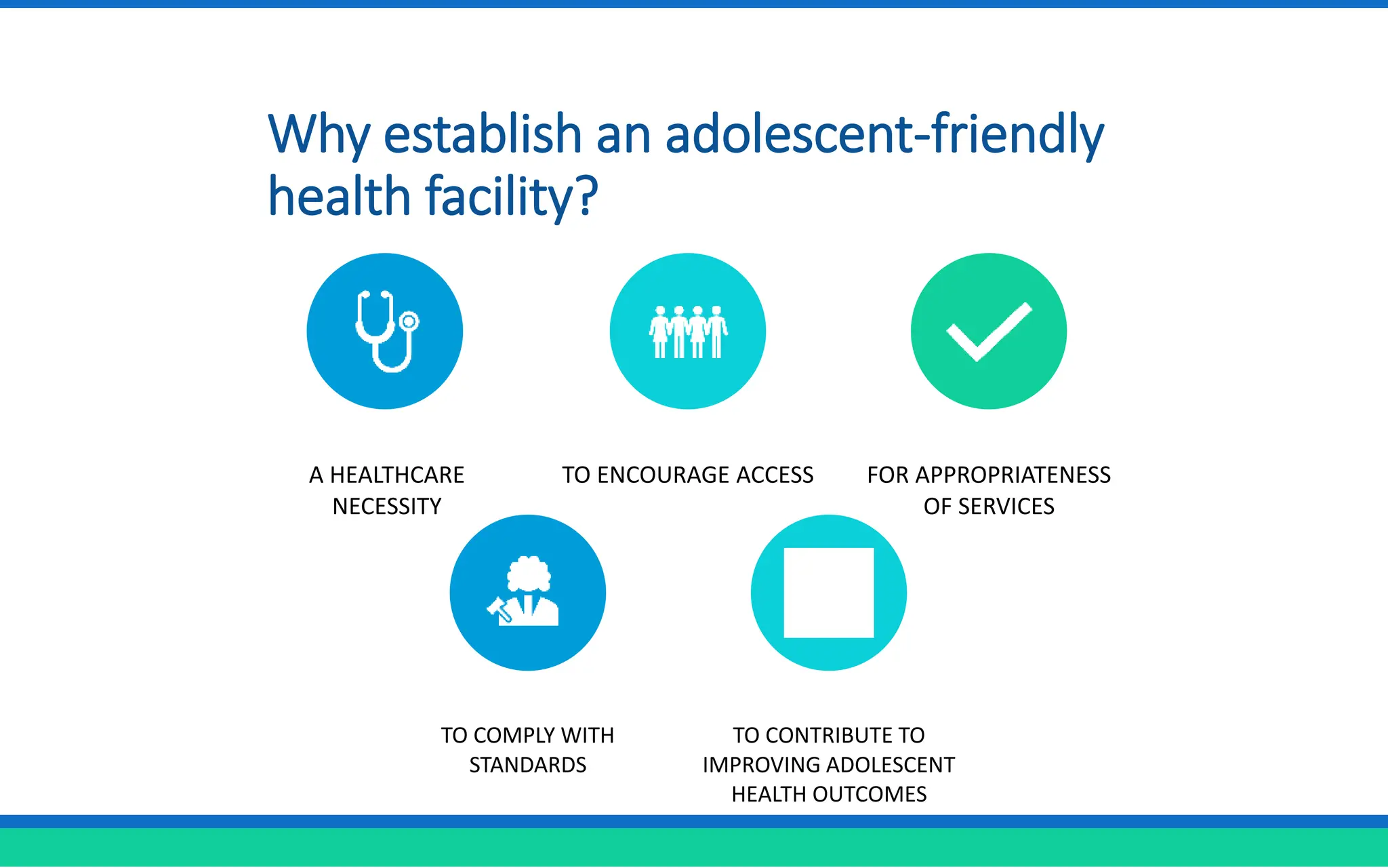 adolescent friendly health facilty strenghtening | PPTX