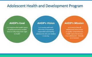 adolescent friendly health facilty strenghtening | PPTX