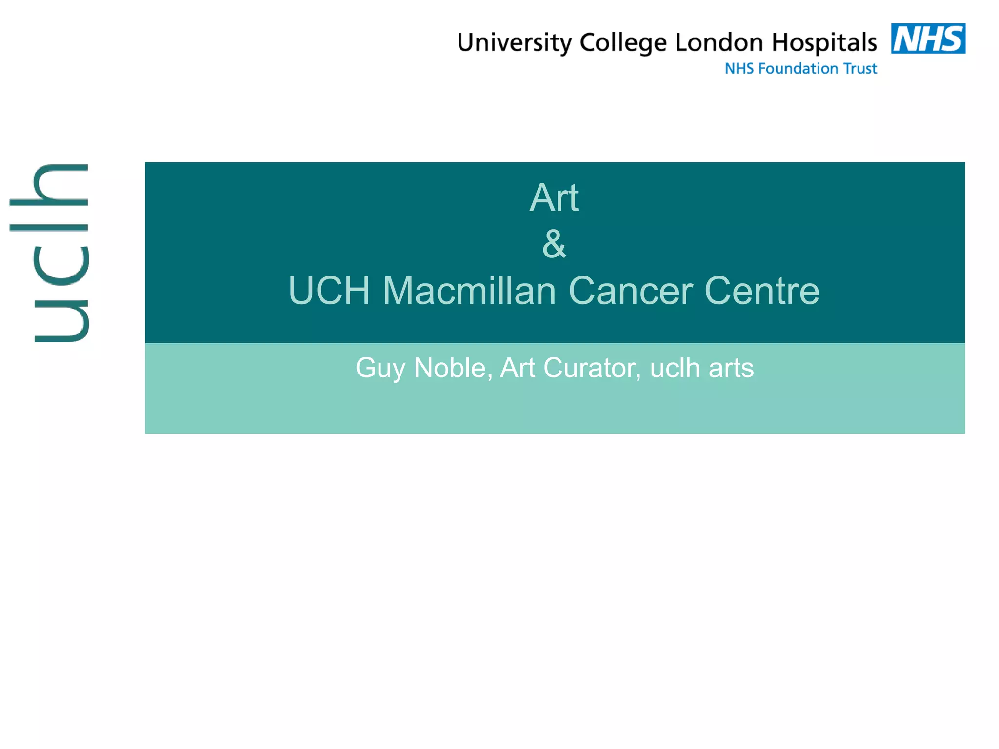 Architects for Health's UCLH Presentation Guy Noble | PPT