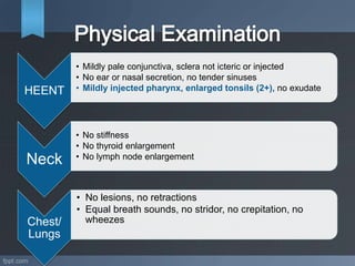 Admission Round: Pediatric Acute Febrile Illness | PPT