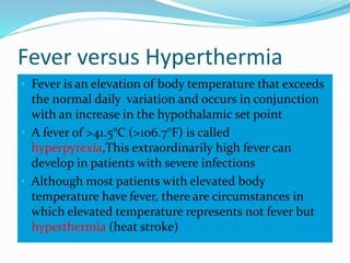 acute febrile illnesses | PPTX