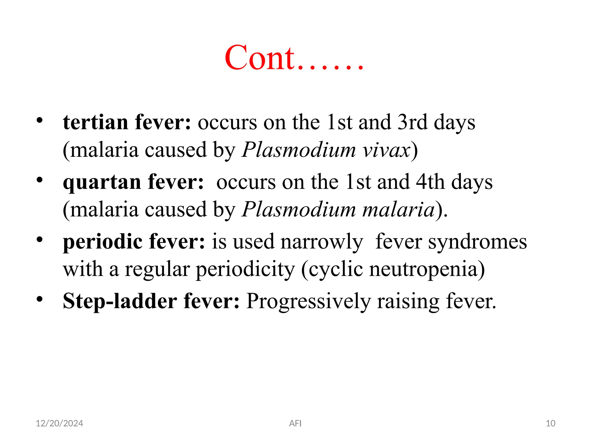 Acute Febrile Illness.pptx seminar prese | PPTX