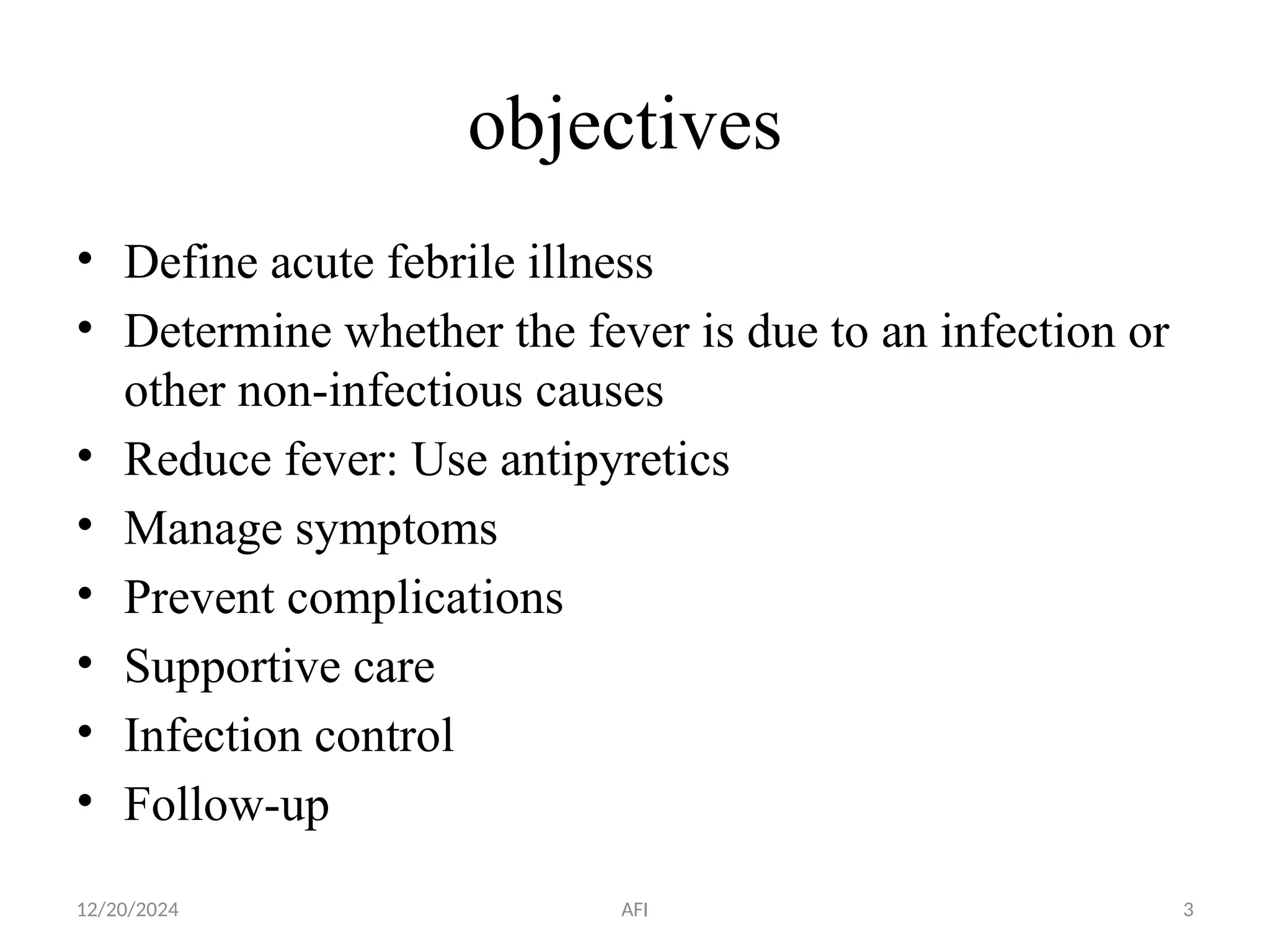 Acute Febrile Illness.pptx seminar prese | PPTX