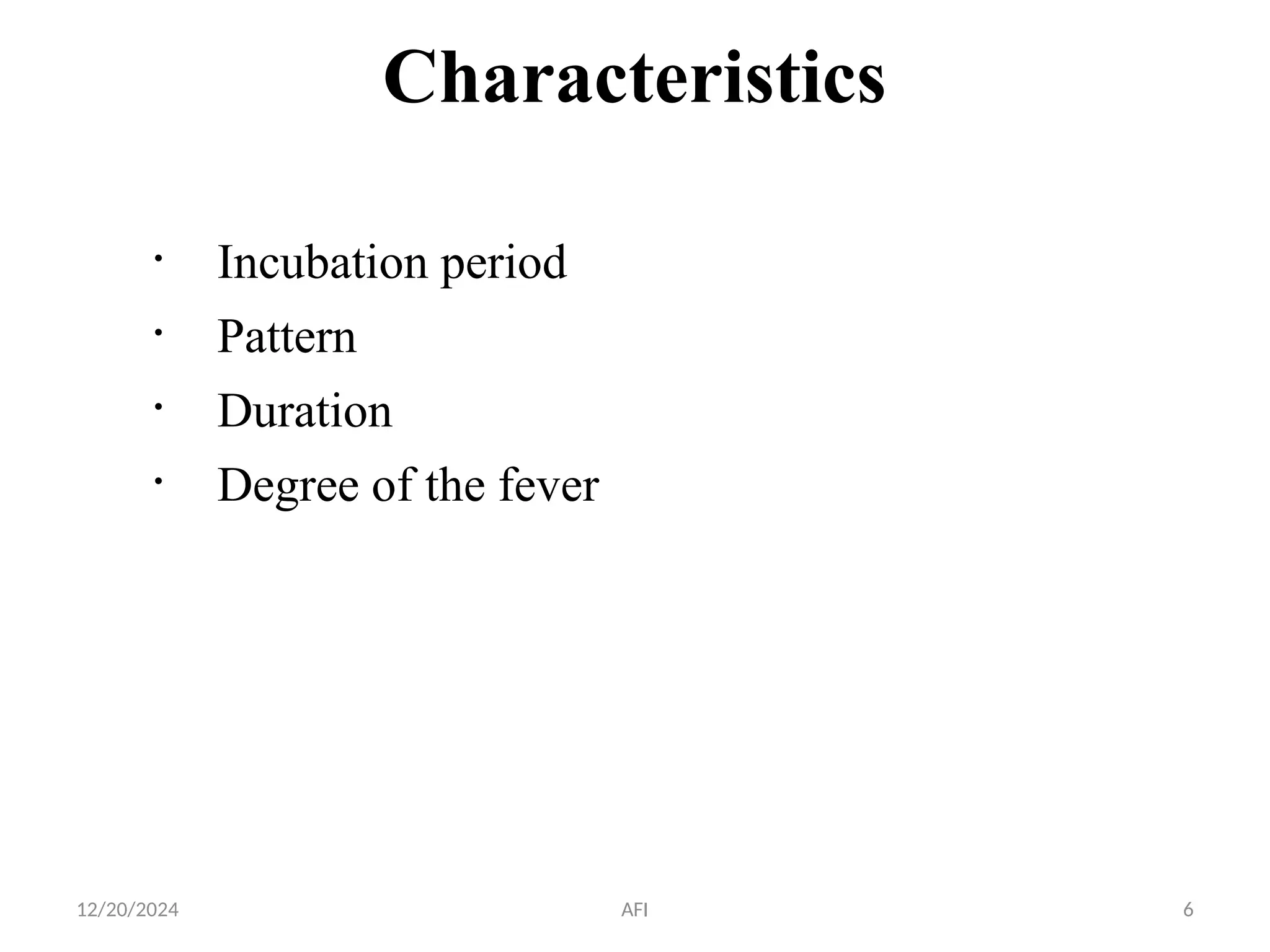 Acute Febrile Illness.pptx seminar prese | PPTX