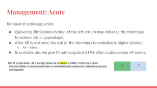 atrial fibrillation guidelines presentation | PPTX