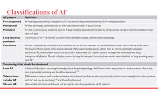 atrial fibrillation guidelines presentation | PPTX