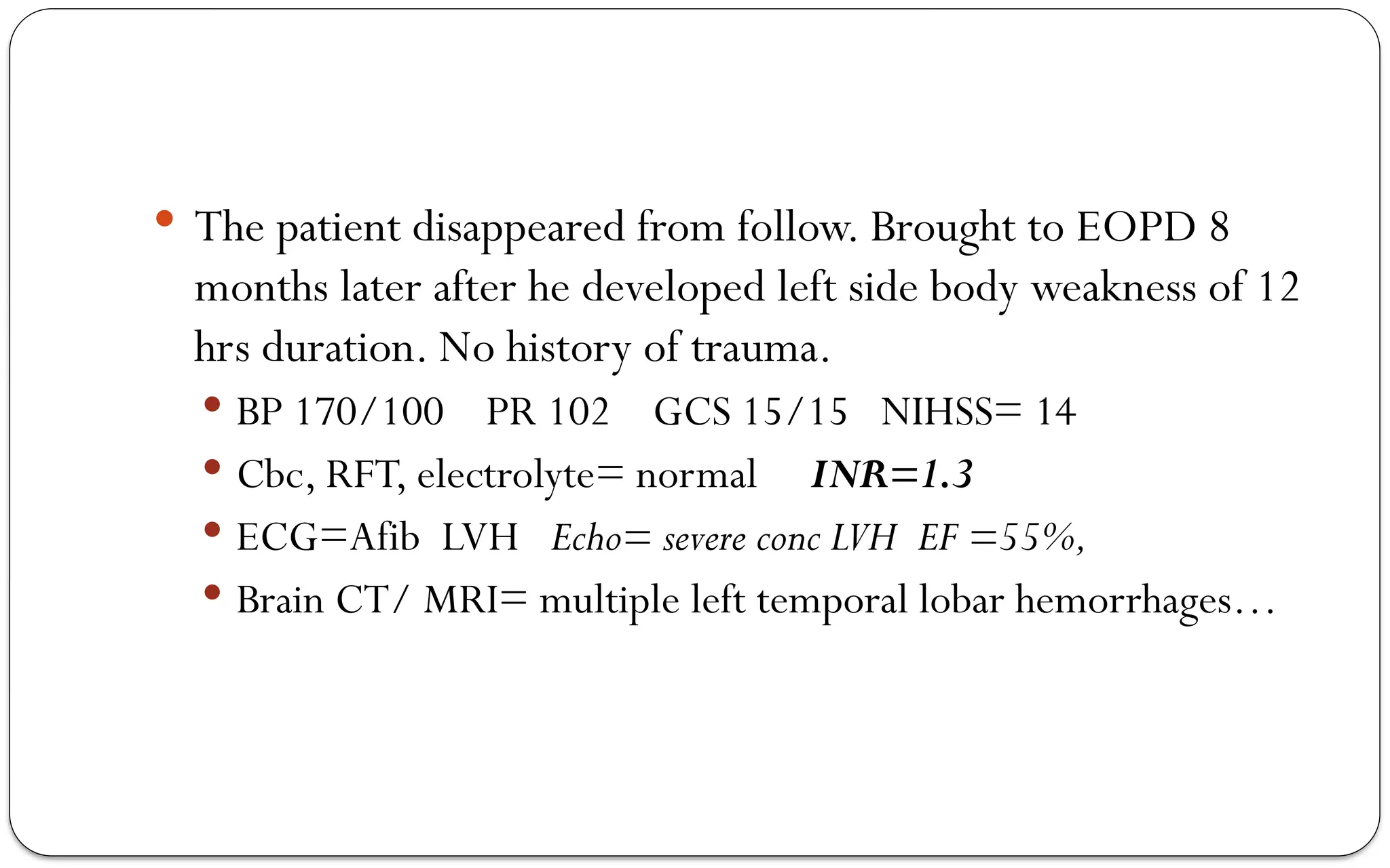 Atrial fibrillation case discussion NOV 2024.pptx
