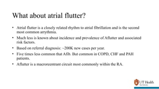 Afib lecture.pptx Atrial fibrillation is | PPTX