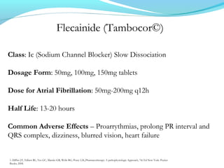Atrial Fibrillation/Flutter Presentation | PPT