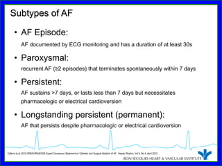 A fib treatment strategies | PPT