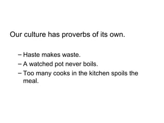 Afican Proverbs | PPT