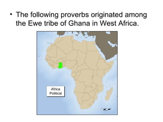 Afican Proverbs | PPT