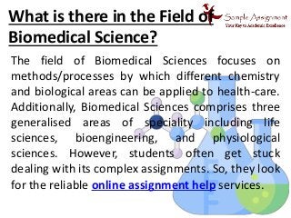 A Field of Biomedical Science | PPT