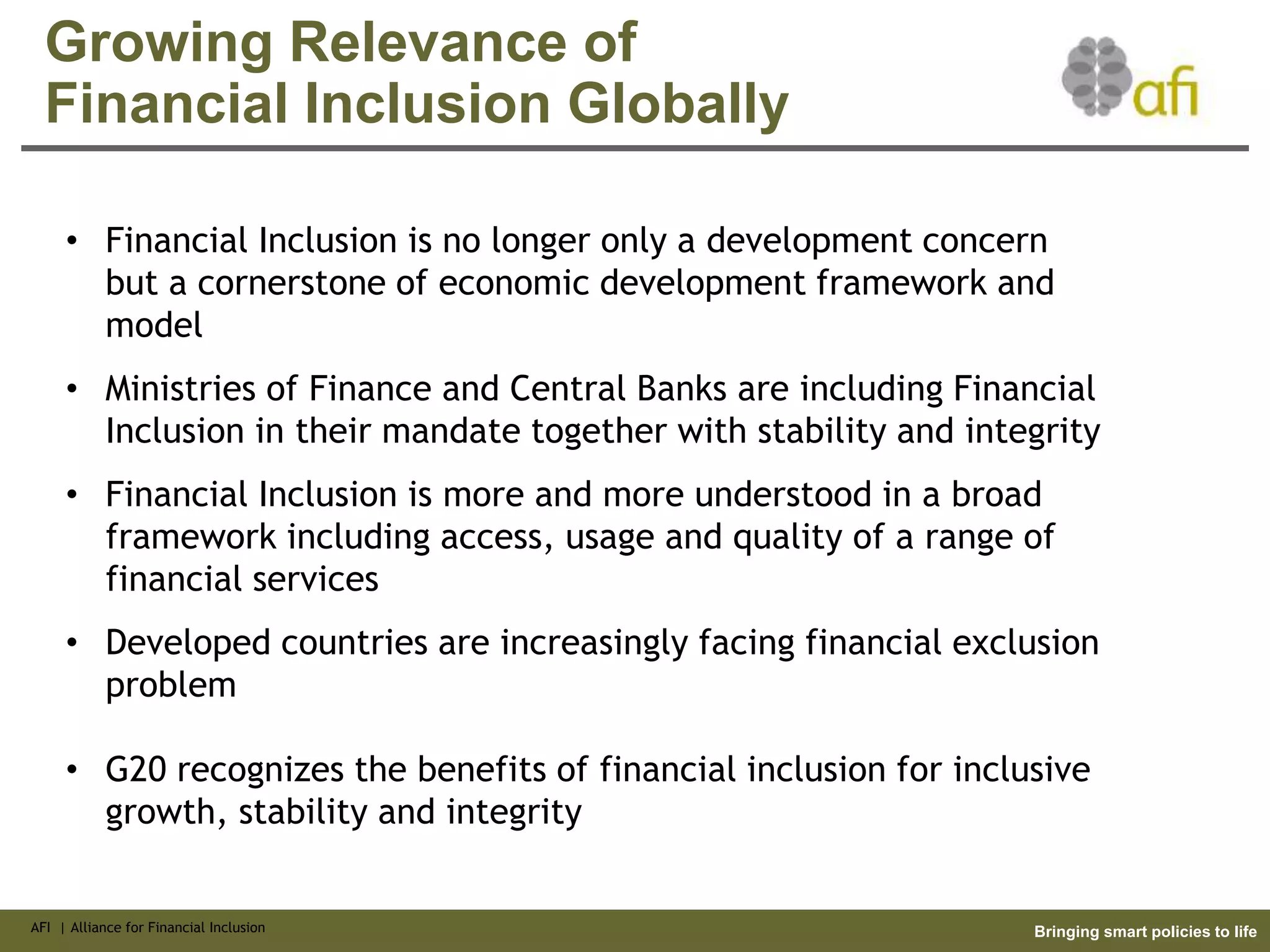 Digital Financial Services for Financial Inclusion | PPTX