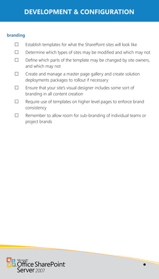 SharePoint Governance | PDF | Operating Systems | Computer Software and ...