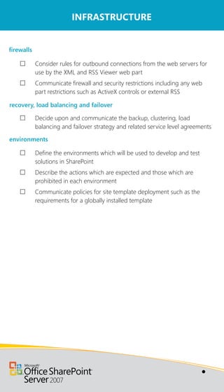 SharePoint Governance | PDF | Operating Systems | Computer Software and ...
