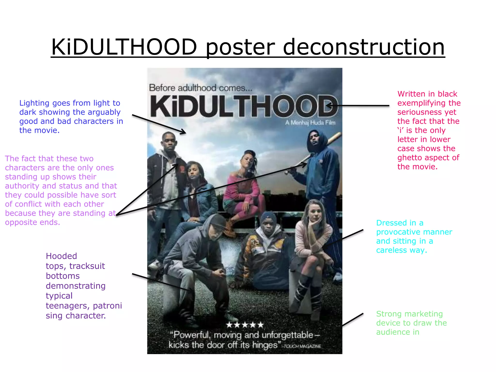 KiDULTHOOD movie | PPTX