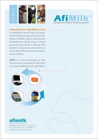 Afimilk brazil press | PDF