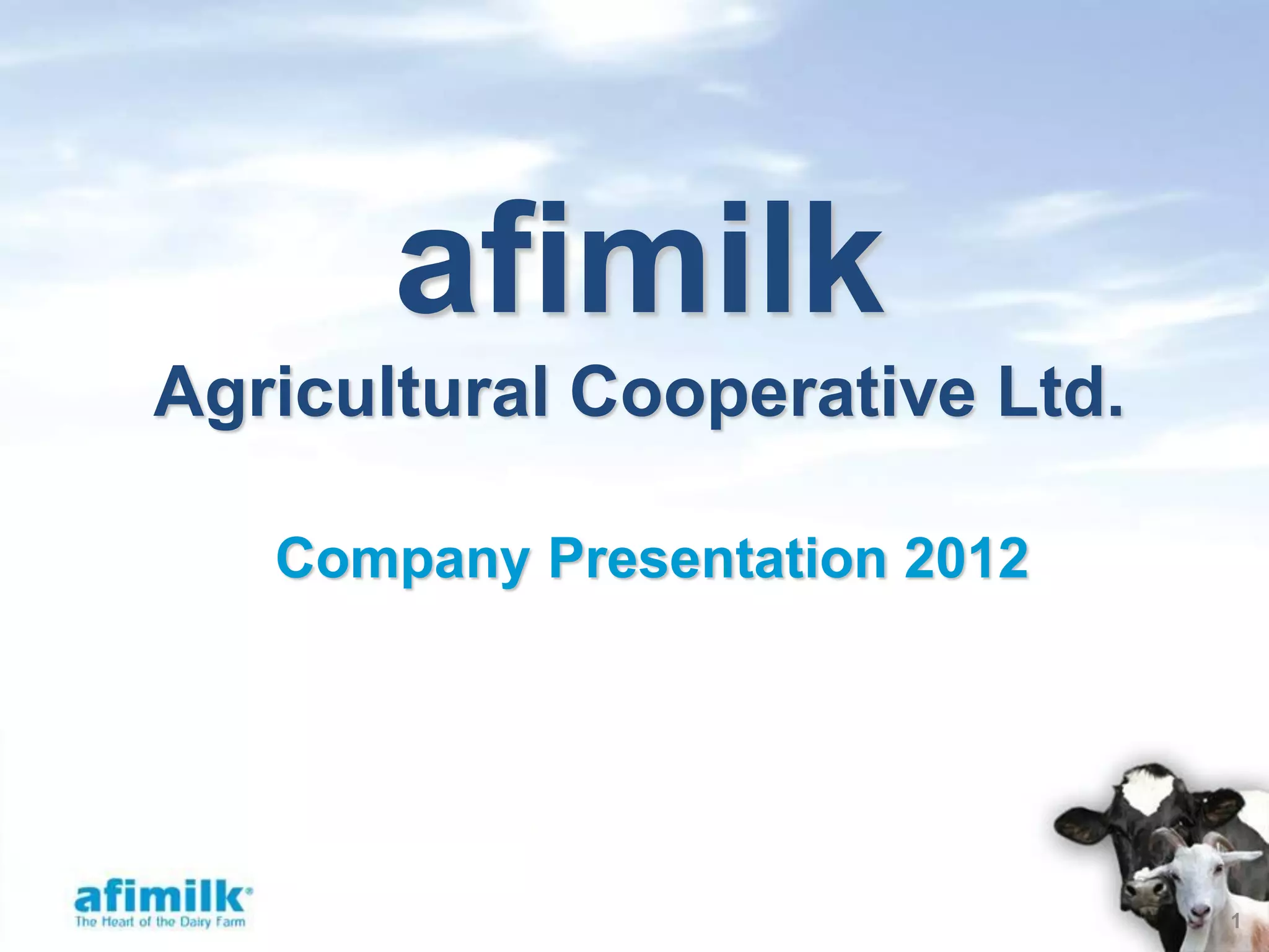 Afimilk compnay presentation | PPT