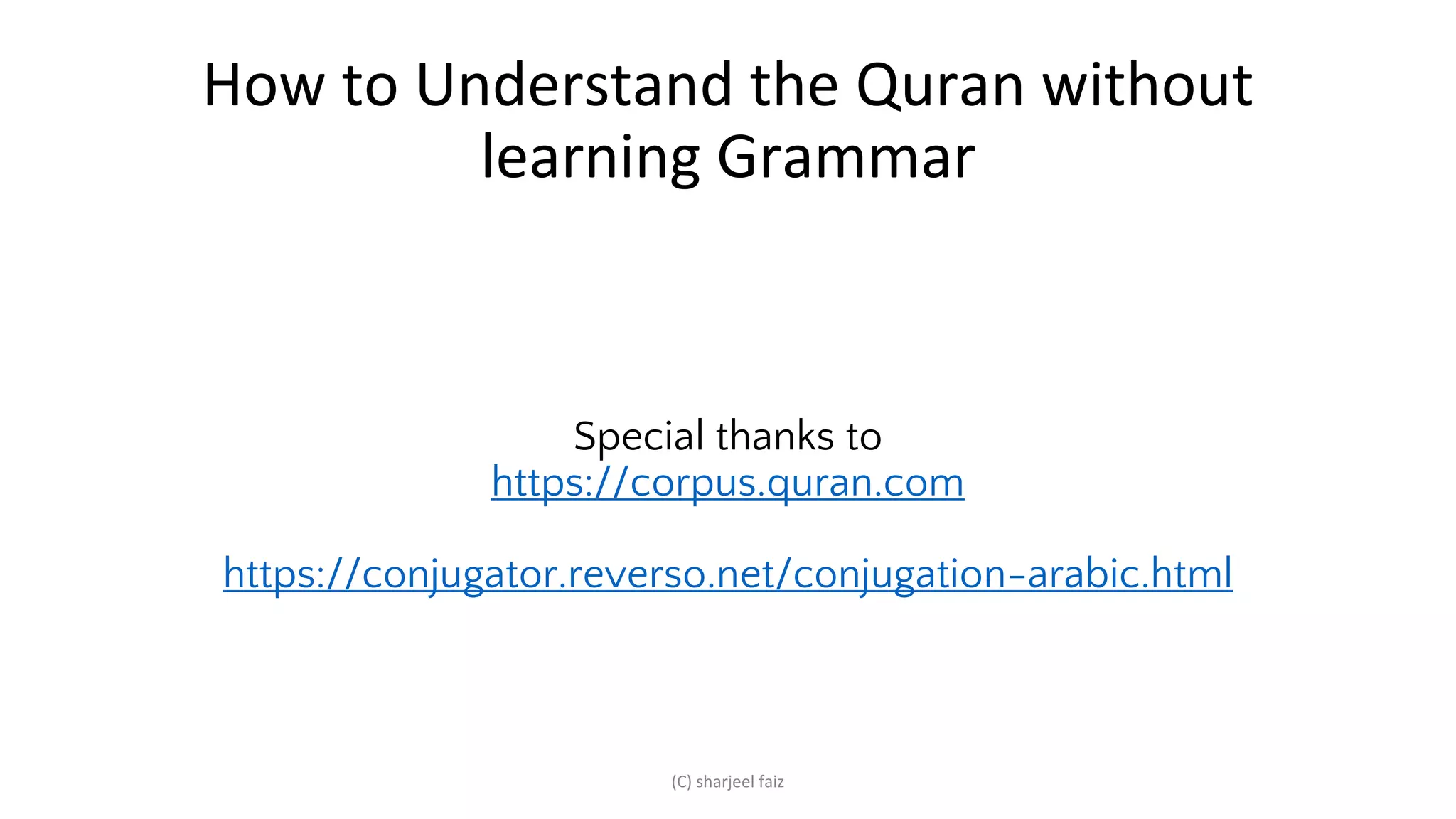 How to understand the quran without knowledge of grammar.pdf